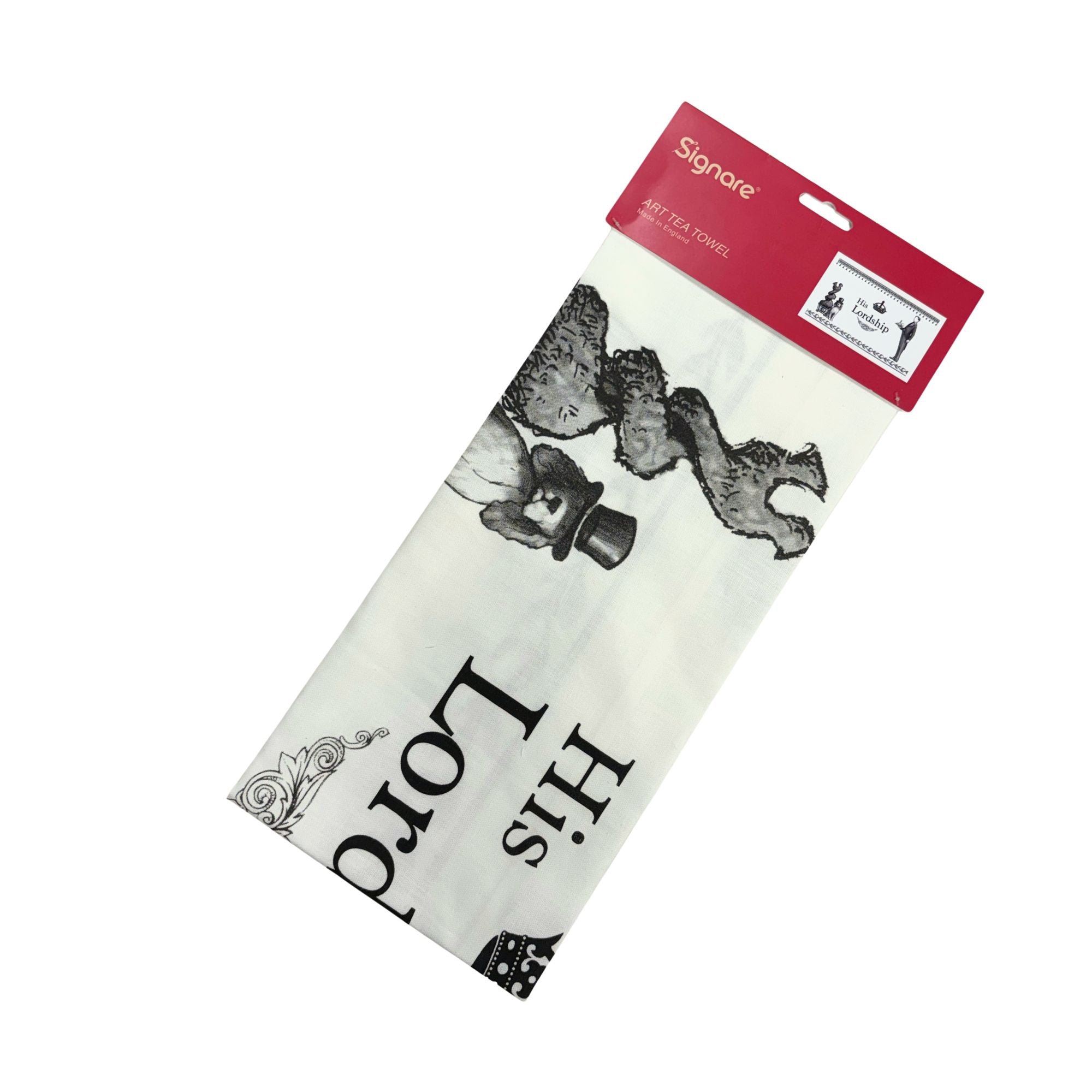 His Lordship - Art Tea Towel – Signare Tapestry