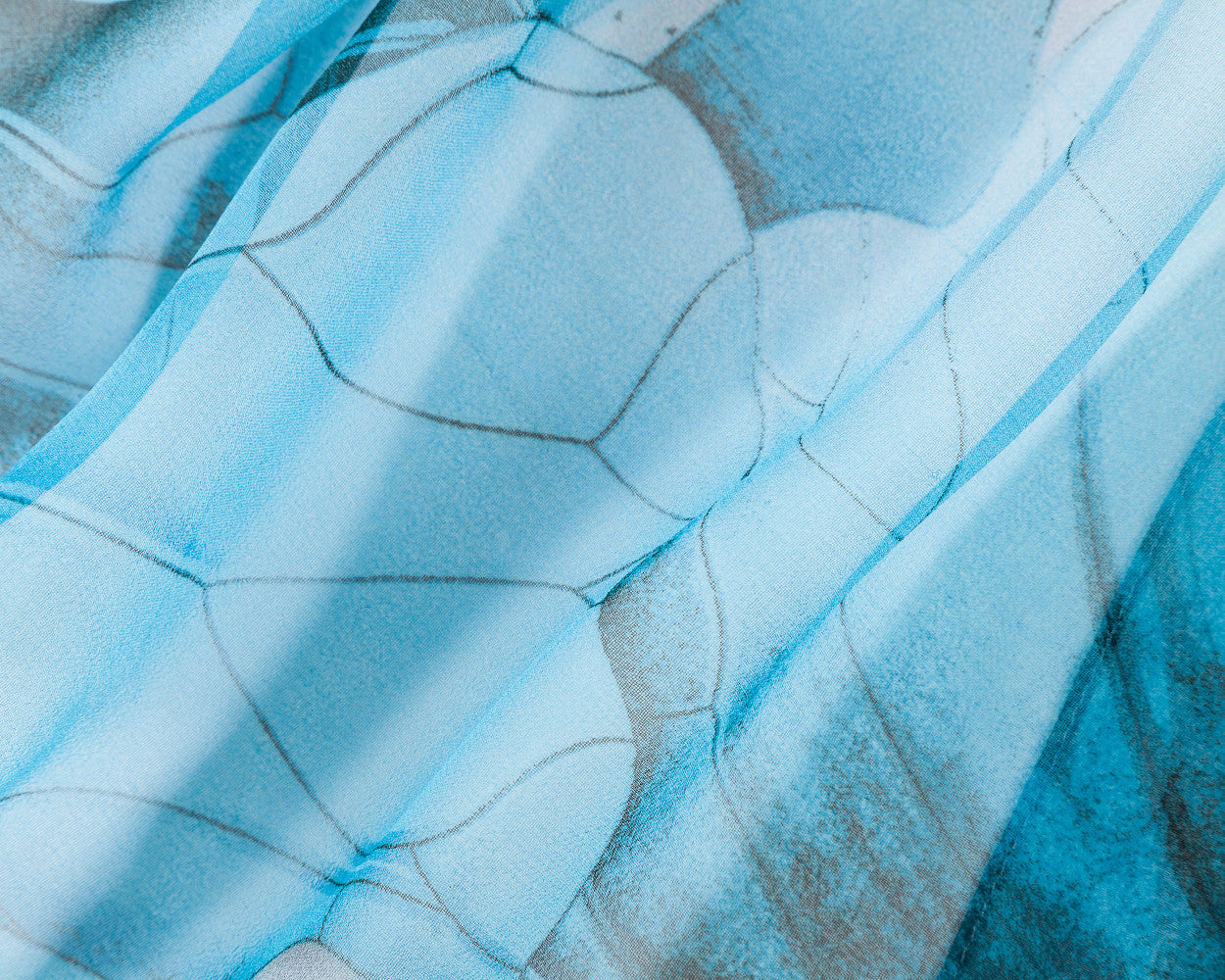 Chiffon Lotus Light Blue | Signare Tapestry