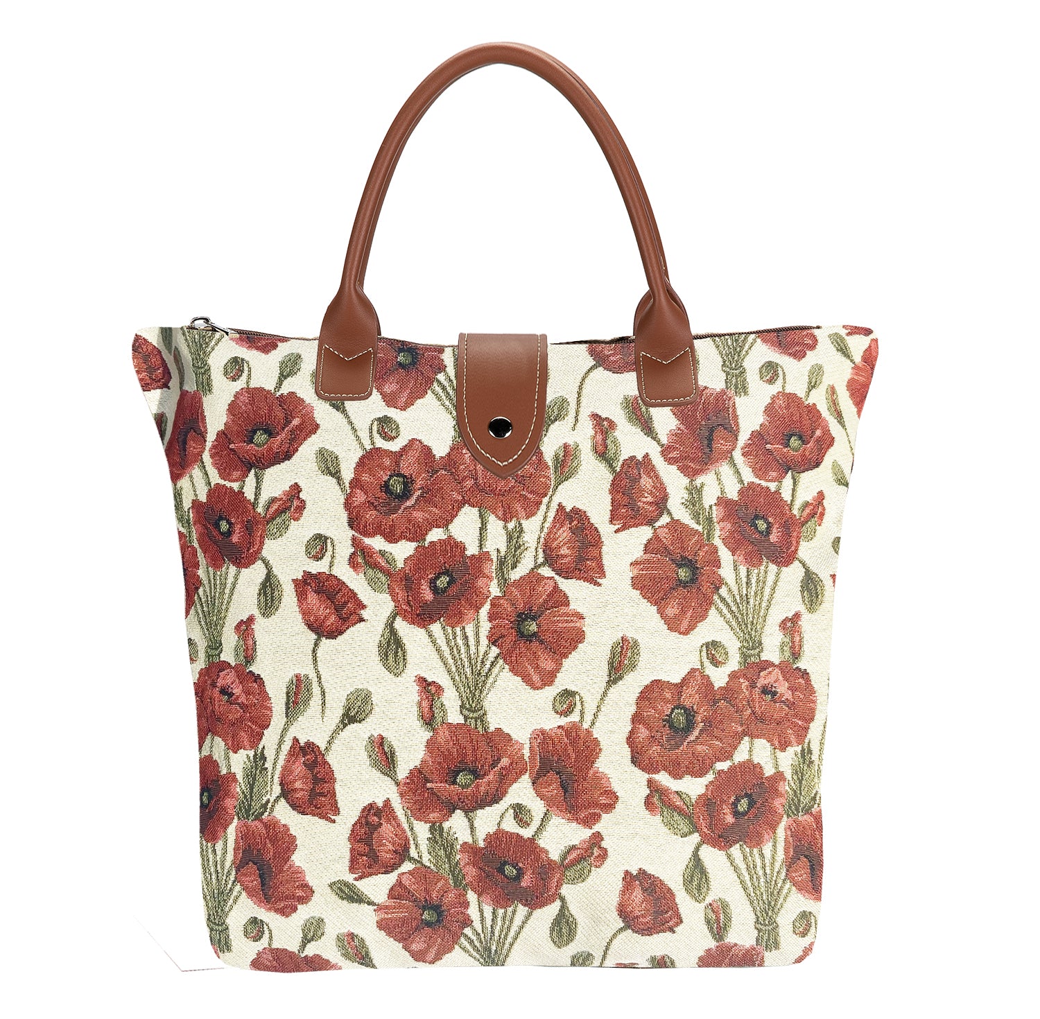 Poppy - Folding Shopping Bag | Signaretapestry.com – Signare Tapestry