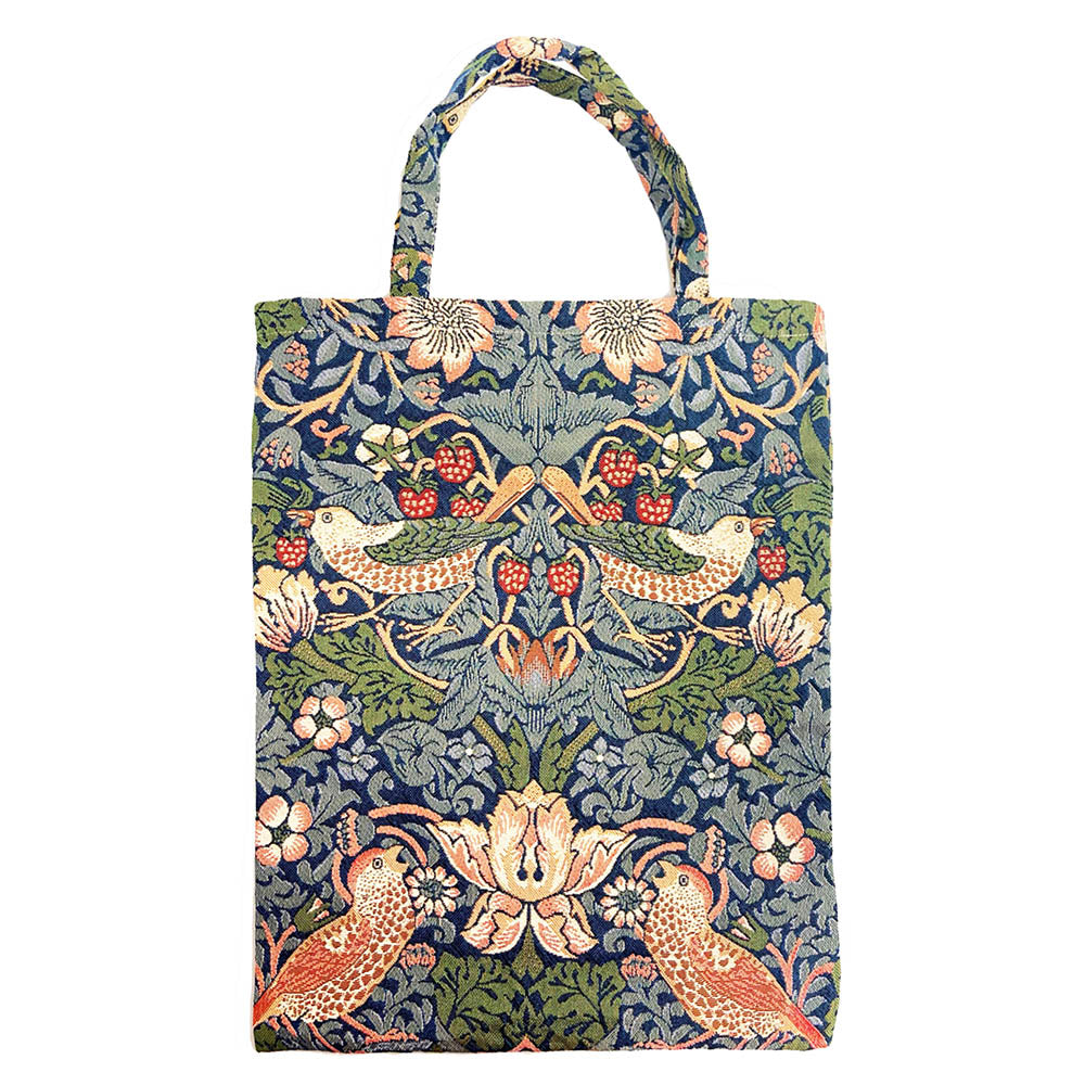 Strawberry Thief Blue - ECO Foldable Bag | Signaretapestry.com ...