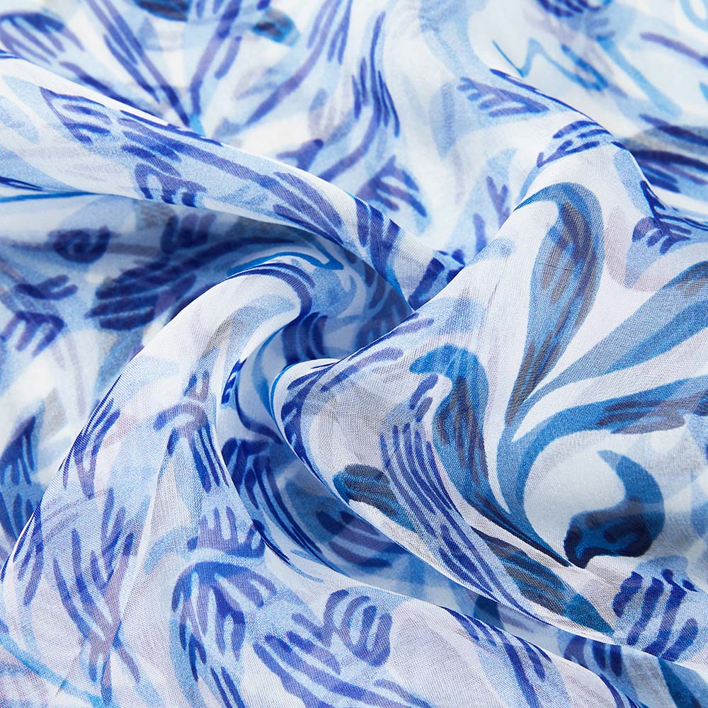 Pure Silk Scarf - William Morris Willow Bough | Signare Tapestry