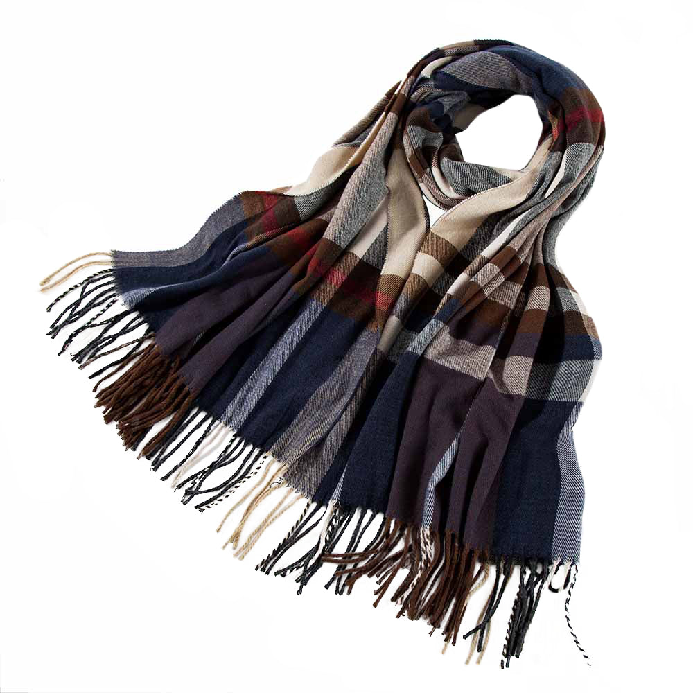 Large Plaid Tartan Scarf | Signare Tapestry